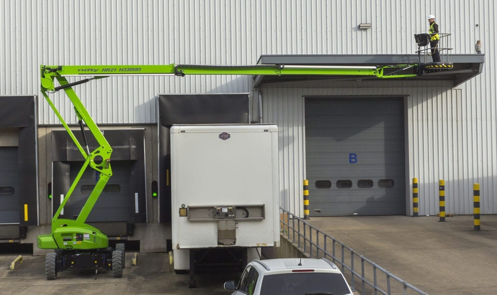 HR21 Hybrid 4×4 Diesel | 20.8m Self Propelled Boom Lift: Niftylift